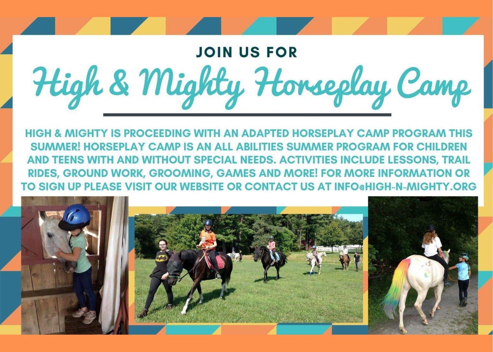 High & Mighty Therapeutic Riding And Driving Center INC. 501 (c)(3)